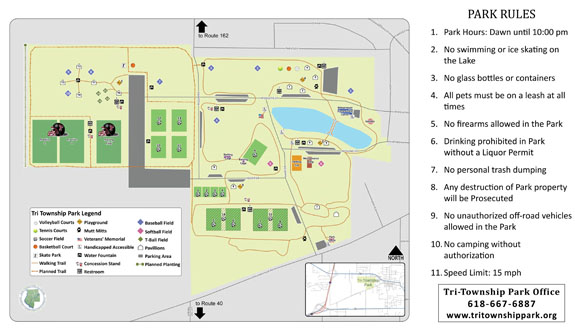 Tri Township Park in Troy Illinois (IL) Provides Facility Rentals ...